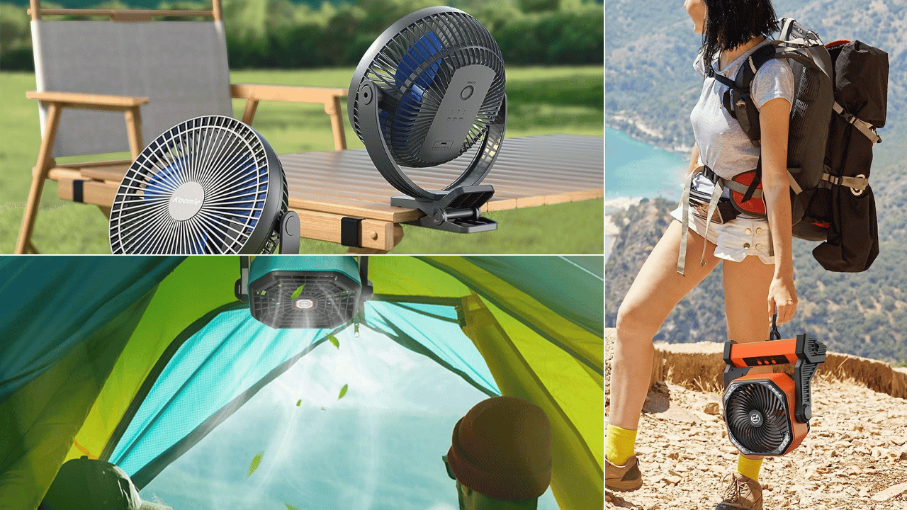 The 4 Best Camping Fans for Your Outdoor Escapes